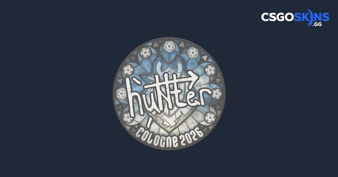 Sticker | huNter- | Cologne 2026 - CSGOSKINS.GG