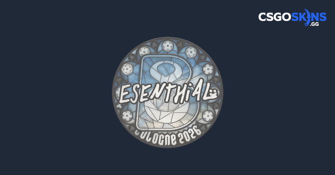 Sticker | esenthial | Cologne 2026 - CSGOSKINS.GG
