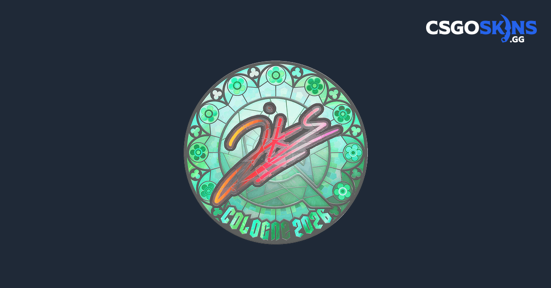 Sticker | jks (Holo) | Cologne 2026 - CSGOSKINS.GG