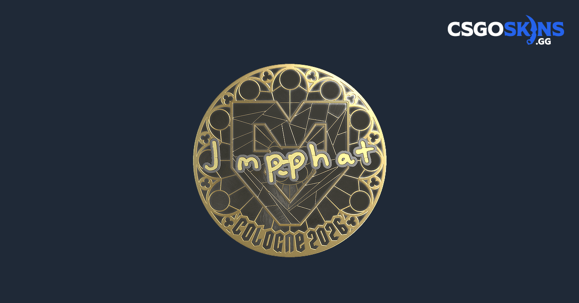 Sticker | Jimpphat (Gold) | Cologne 2026 - CSGOSKINS.GG