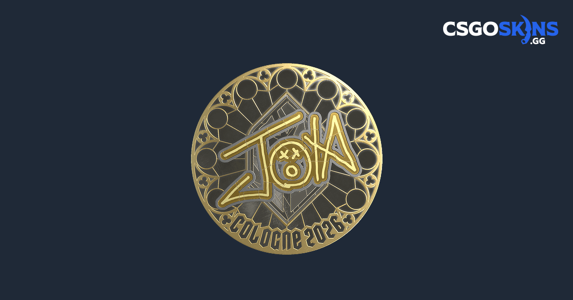 Sticker | JOTA (Gold) | Cologne 2026 - CSGOSKINS.GG