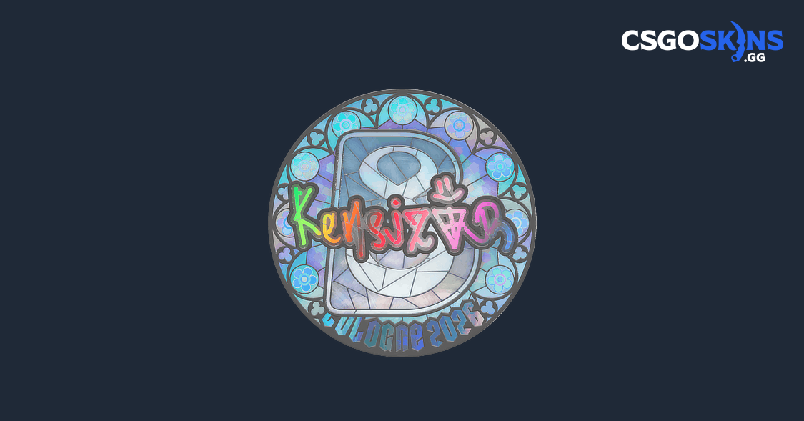 Sticker | kensizor (Holo) | Cologne 2026 - CSGOSKINS.GG