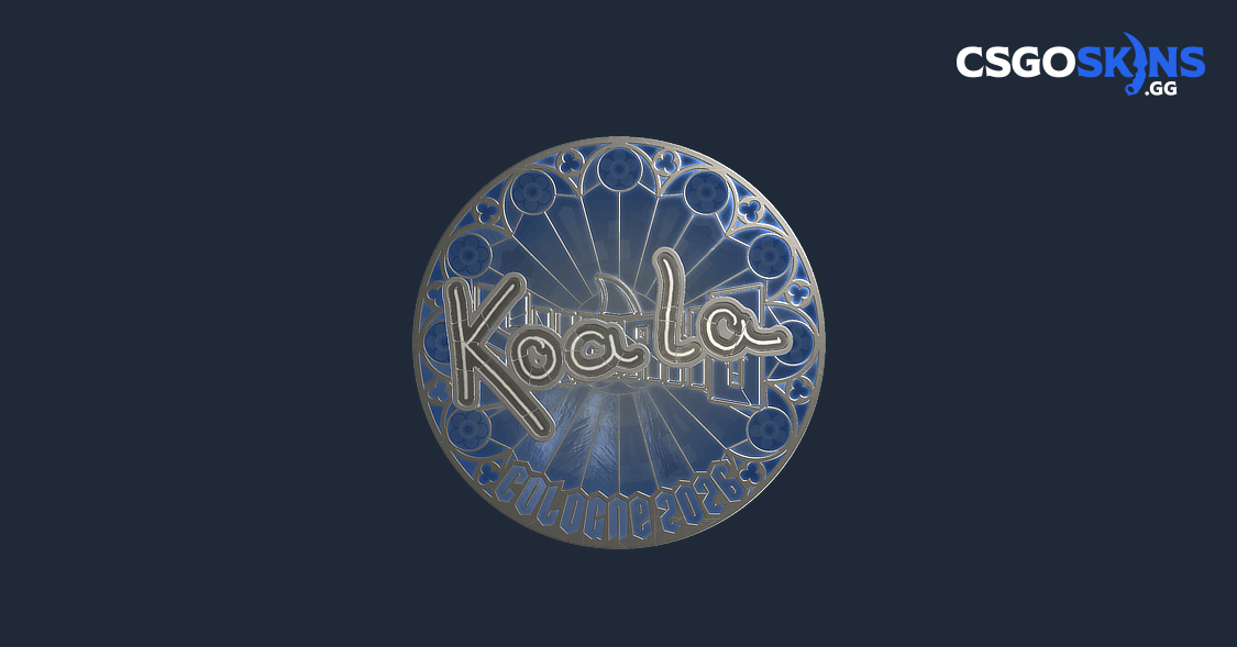 Sticker | koala (Foil) | Cologne 2026 - CSGOSKINS.GG
