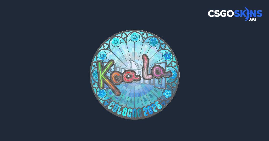 Sticker | koala (Holo) | Cologne 2026 - CSGOSKINS.GG
