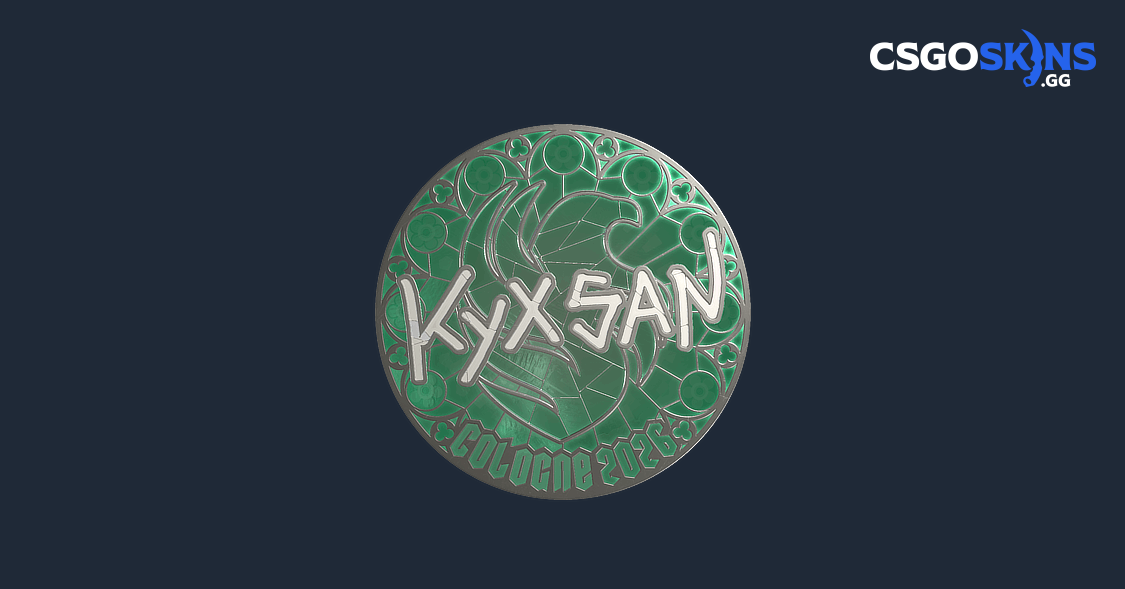 Sticker | kyxsan (Foil) | Cologne 2026 - CSGOSKINS.GG