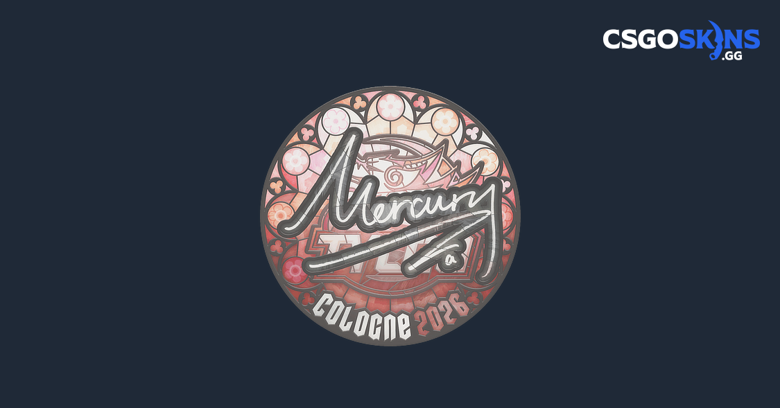Sticker | Mercury | Cologne 2026 - CSGOSKINS.GG