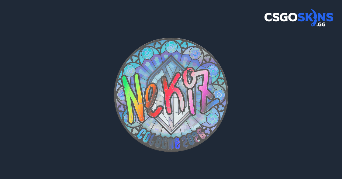 Sticker | NEKiZ (Holo) | Cologne 2026 - CSGOSKINS.GG