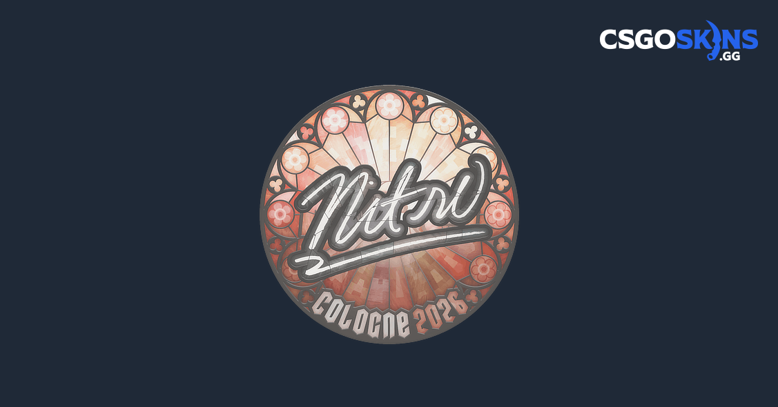 Sticker | nitr0 | Cologne 2026 - CSGOSKINS.GG