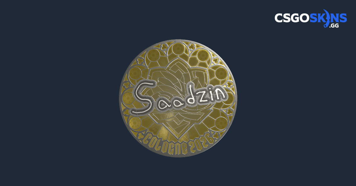 Sticker | saadzin (Foil) | Cologne 2026 - CSGOSKINS.GG