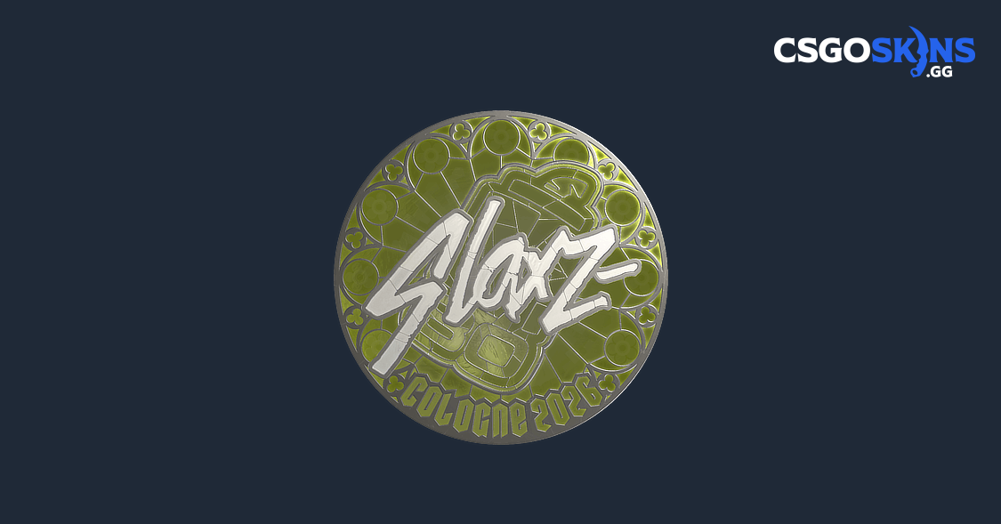 Sticker | slaxz- (Foil) | Cologne 2026 - CSGOSKINS.GG