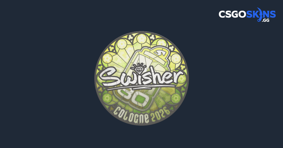 Sticker | Swisher | Cologne 2026 - CSGOSKINS.GG