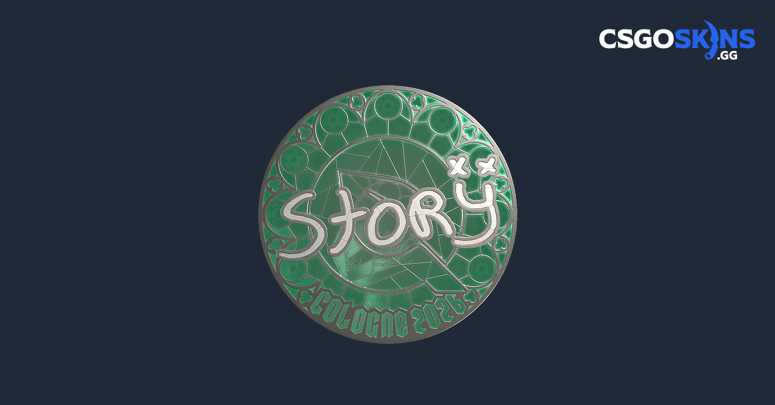 Sticker | story (Foil) | Cologne 2026 - CSGOSKINS.GG