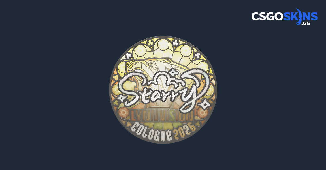 Sticker | Starry | Cologne 2026 - CSGOSKINS.GG