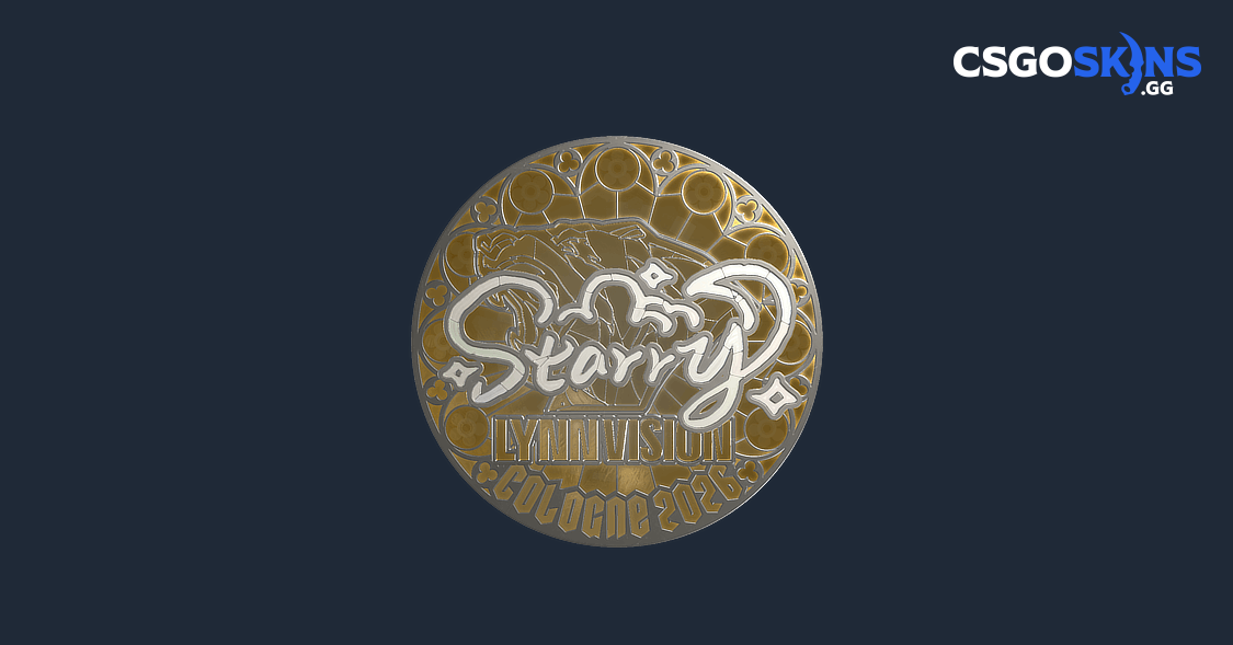 Sticker | Starry (Foil) | Cologne 2026 - CSGOSKINS.GG