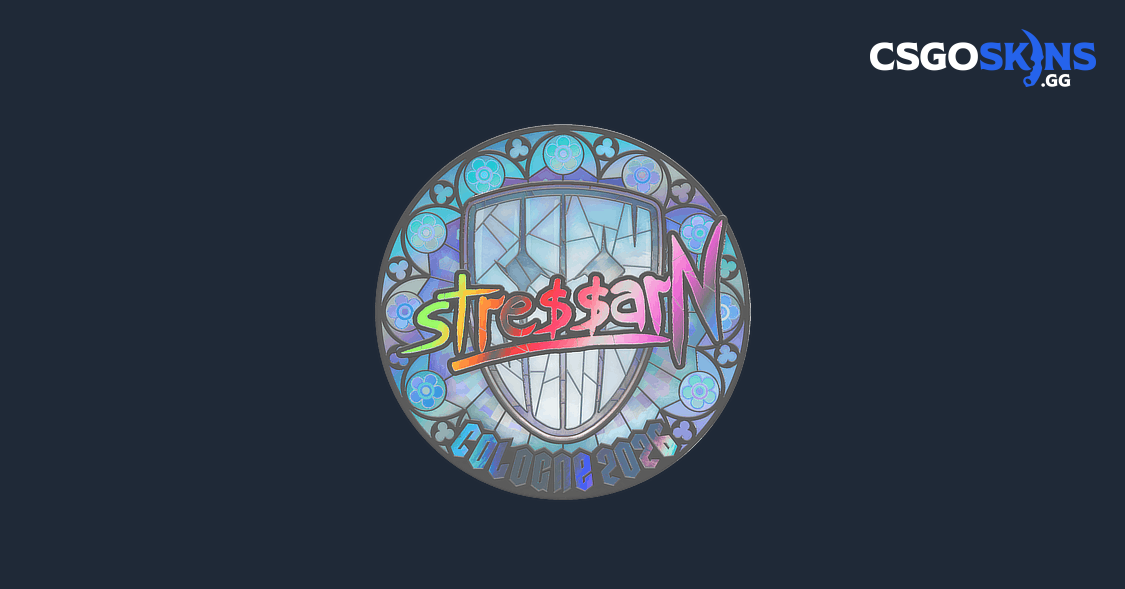 Sticker | stressarN (Holo) | Cologne 2026 - CSGOSKINS.GG