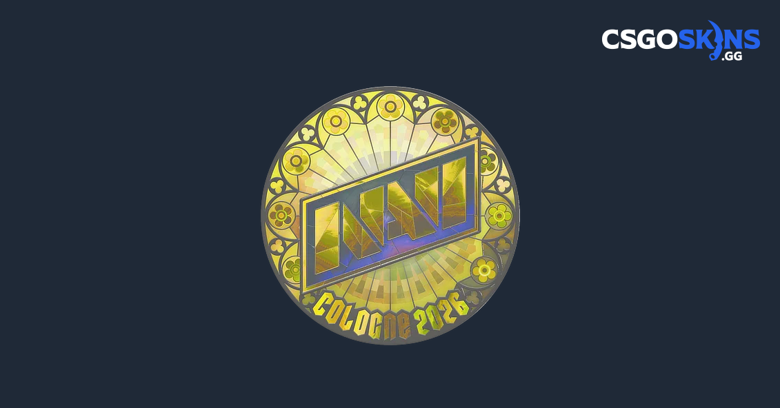 Sticker | Natus Vincere (Holo) | Cologne 2026 - CSGOSKINS.GG