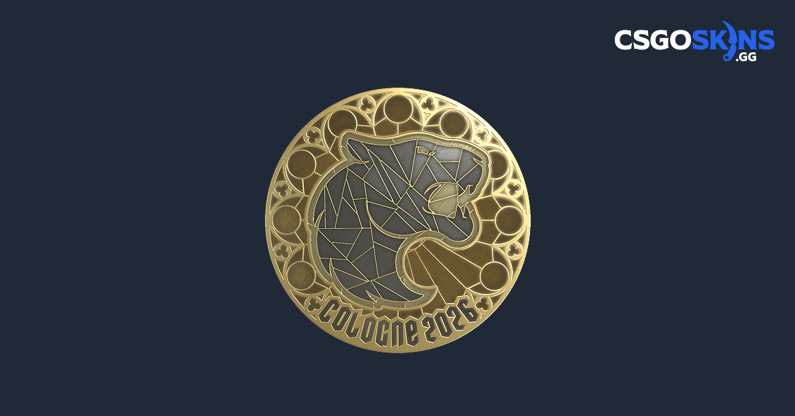 Sticker | FURIA (Gold) | Cologne 2026 - CSGOSKINS.GG