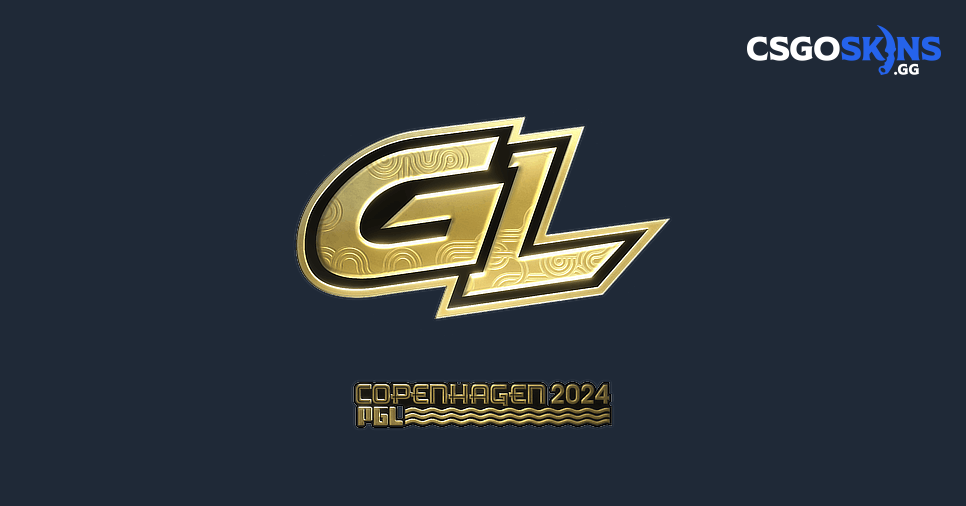 Sticker | GamerLegion (Gold) | Copenhagen 2024 - CSGOSKINS.GG