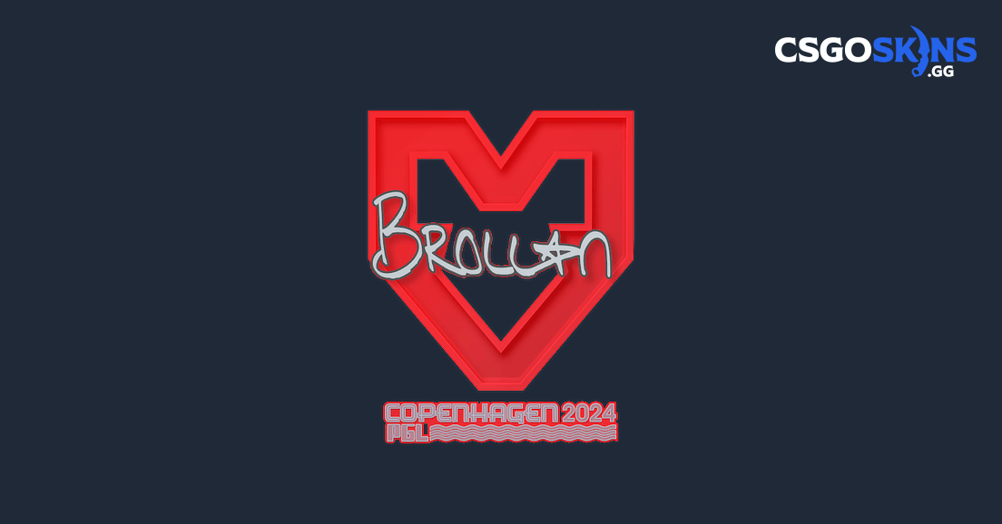 Sticker | Brollan | Copenhagen 2024 - CSGOSKINS.GG