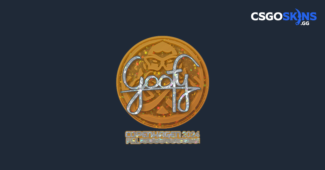 Sticker | Goofy (Glitter) | Copenhagen 2024 - CSGOSKINS.GG