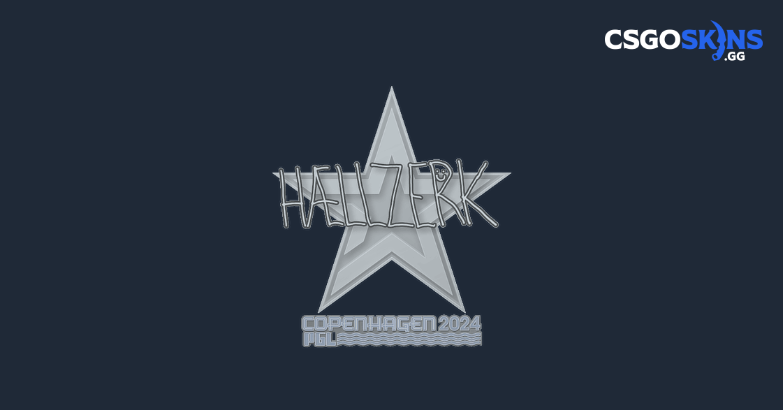 Sticker | hallzerk | Copenhagen 2024 - CSGOSKINS.GG