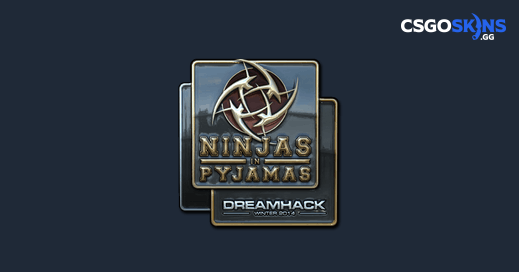Sticker | Ninjas in Pyjamas (Foil) | DreamHack 2014 - CSGOSKINS.GG