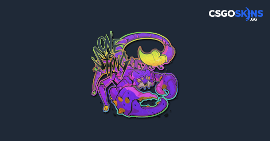 Sticker | One Sting (Holo) - CSGOSKINS.GG