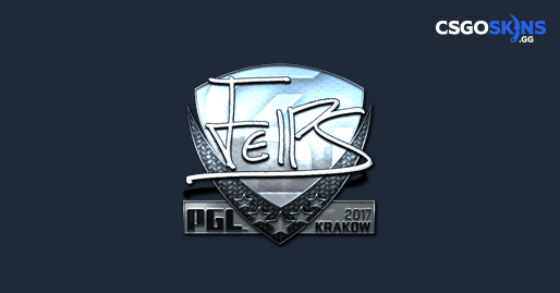 Sticker | felps (Foil) | Krakow 2017 - CSGOSKINS.GG