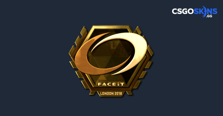 Sticker | compLexity Gaming (Gold) | London 2018 - CSGOSKINS.GG