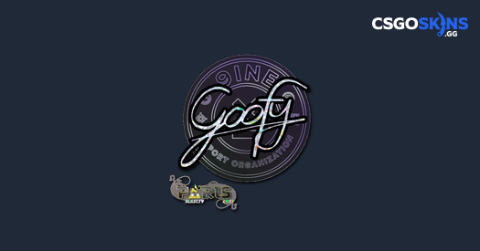 Sticker | Goofy (Glitter) | Paris 2023 - CSGOSKINS.GG