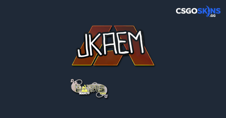 Sticker | jkaem | Paris 2023 - CSGOSKINS.GG