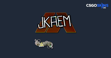 Sticker | jkaem (Glitter) | Paris 2023 - CSGOSKINS.GG