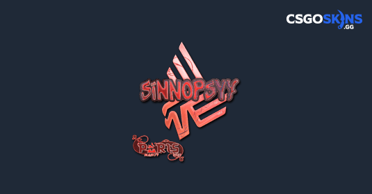 Sticker | sinnopsyy (Holo) | Paris 2023 - CSGOSKINS.GG