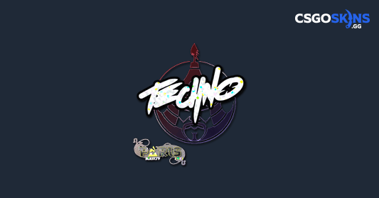 Sticker | Techno4K (Glitter) | Paris 2023 - CSGOSKINS.GG