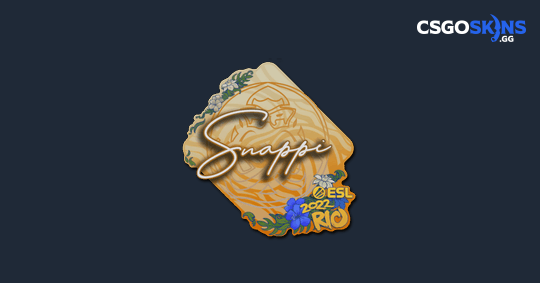 Sticker | Snappi | Rio 2022 - CSGOSKINS.GG
