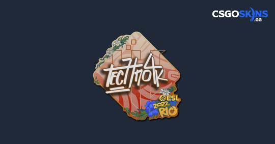 Sticker | Techno4K | Rio 2022 - CSGOSKINS.GG