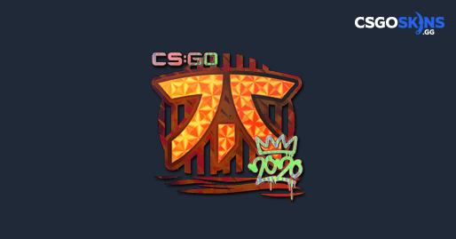 Sticker | Fnatic (Holo) | 2020 RMR - CSGOSKINS.GG
