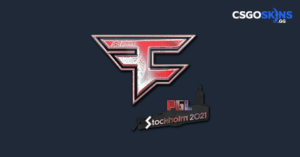 Sticker | FaZe Clan (Holo) | Stockholm 2021 - CSGOSKINS.GG