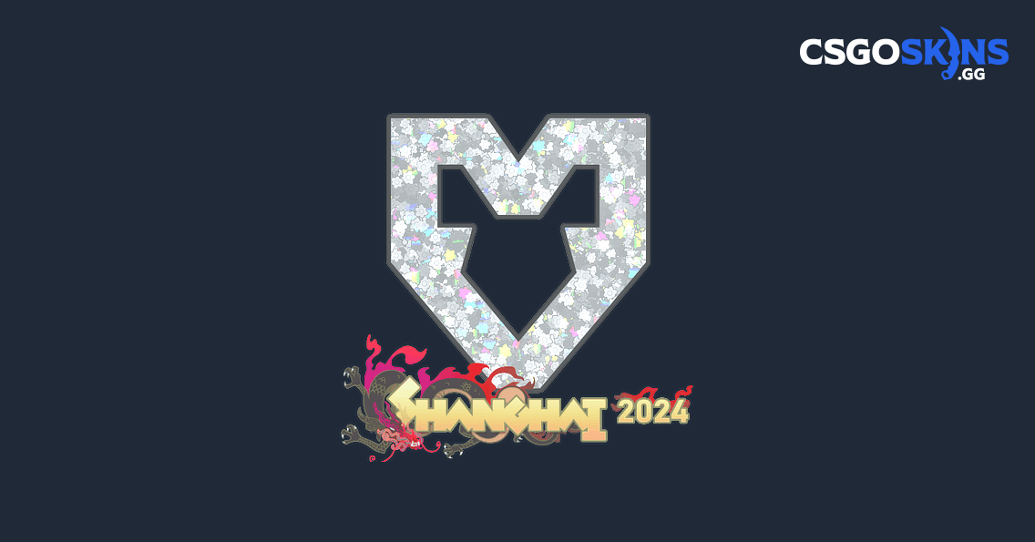Sticker | MOUZ (Glitter) | Shanghai 2024 - CSGOSKINS.GG