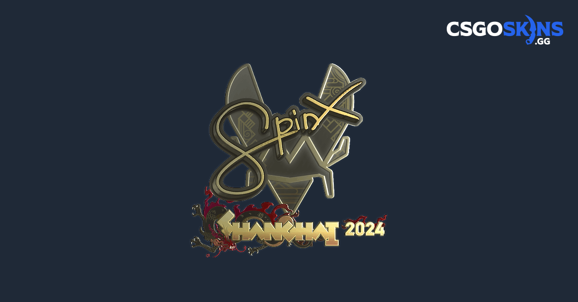 Sticker | Spinx (Gold) | Shanghai 2024 - CSGOSKINS.GG