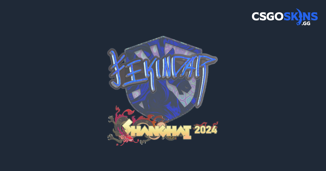 Sticker | YEKINDAR (Holo) | Shanghai 2024 - CSGOSKINS.GG