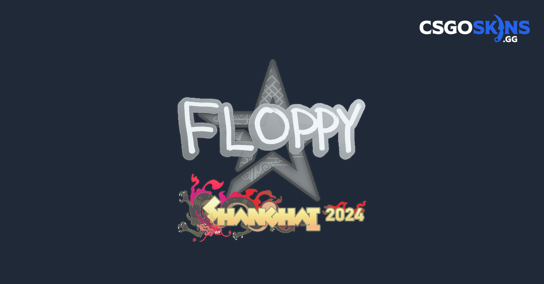 Sticker | floppy | Shanghai 2024 - CSGOSKINS.GG