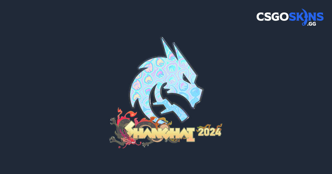 Sticker | Team Spirit (Holo) | Shanghai 2024 - CSGOSKINS.GG