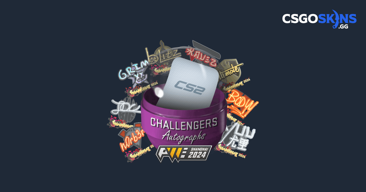 Shanghai 2024 Challengers Autograph Capsule - CSGOSKINS.GG