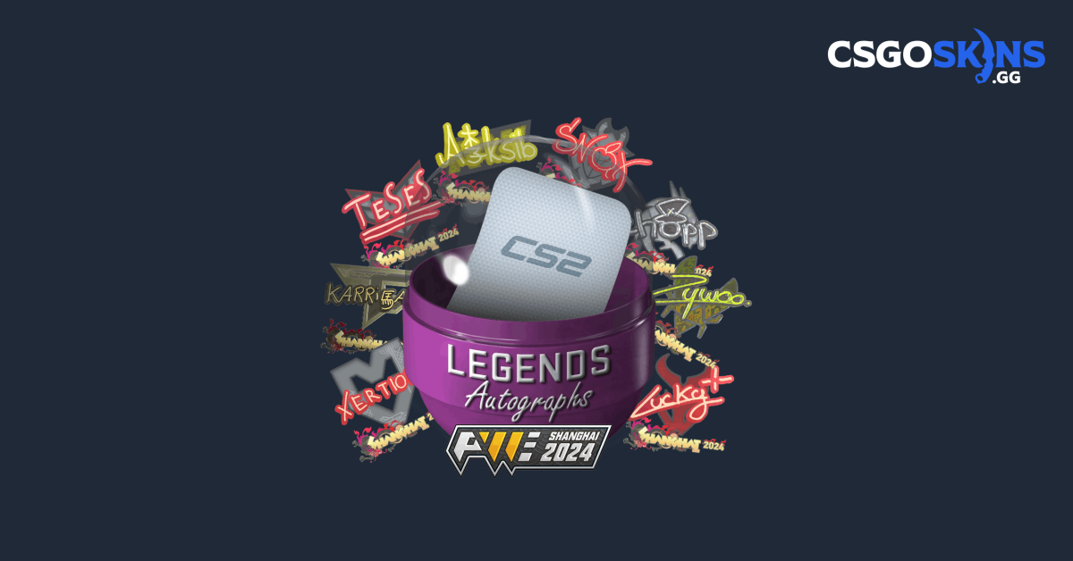 Shanghai 2024 Legends Autograph Capsule - CSGOSKINS.GG