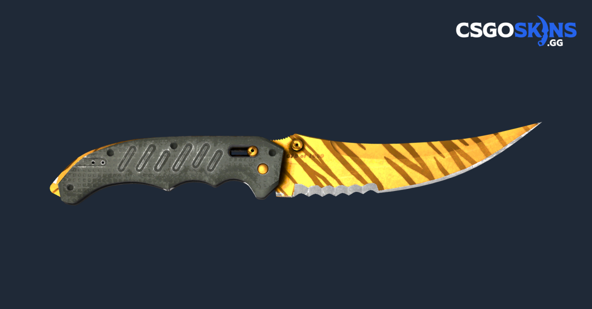Flip Knife | Tiger Tooth - CSGOSKINS.GG