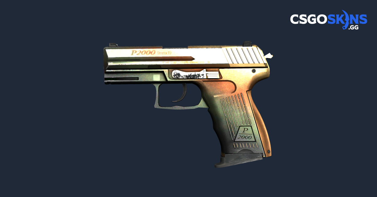 P2000 | Amber Fade - CSGOSKINS.GG