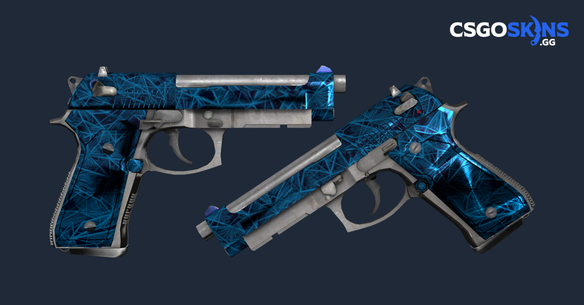Dual Berettas | Cobalt Quartz - CSGOSKINS.GG