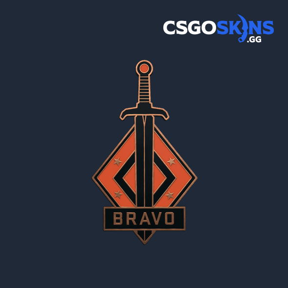 Bravo Pin - CSGOSKINS.GG