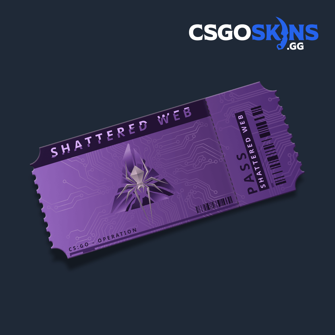 Operation Shattered Web Premium Pass - CSGOSKINS.GG